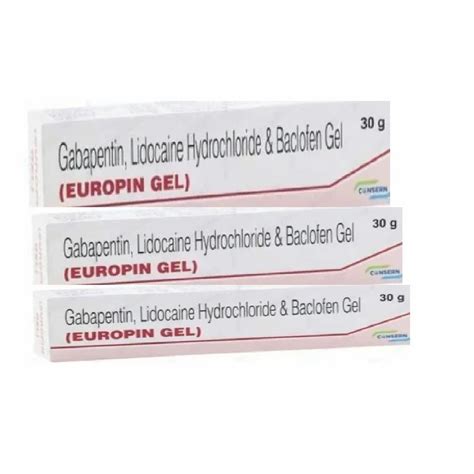 Gabapentin Lidocaine Hydrochloride And Baclofen Gel At ₹ 150 Tube Skin Care In Nagpur Id