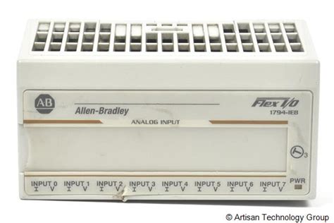 1794 IE8 Allen Bradley FLEX I O 24VDC Selectable Analog 8 Input Module ArtisanTG