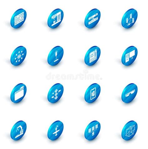 Set Coffee Machine Motion Sensor Computer Network Social Document Folder Syringe Monitor