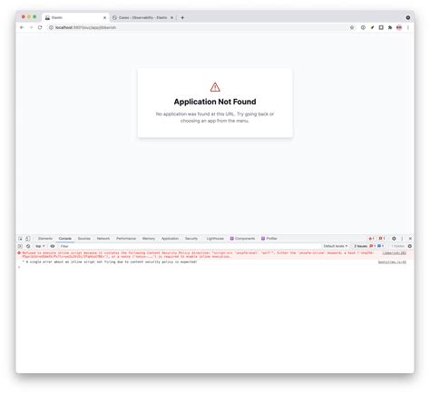 Observability Observability App Pages Seem To All Show A Blank Seemingly Broken White Screen