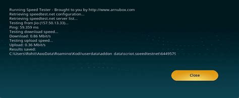 Kodi Internet Speed Test With Speedtest Net Kodiforu