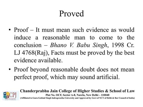 evidence ballb 5 sem ipu notes law evidence act ppt