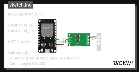 Hx711 Wokwi Esp32 Stm32 Arduino Simulator