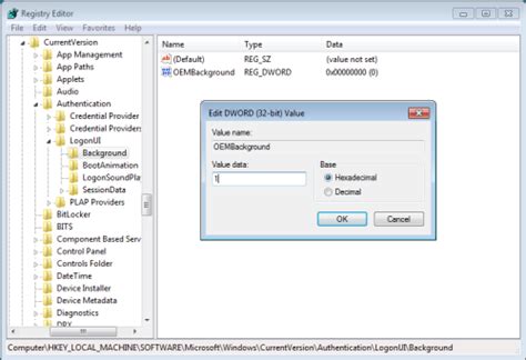 Personalize Windows Logon screen El rincón del Padawan