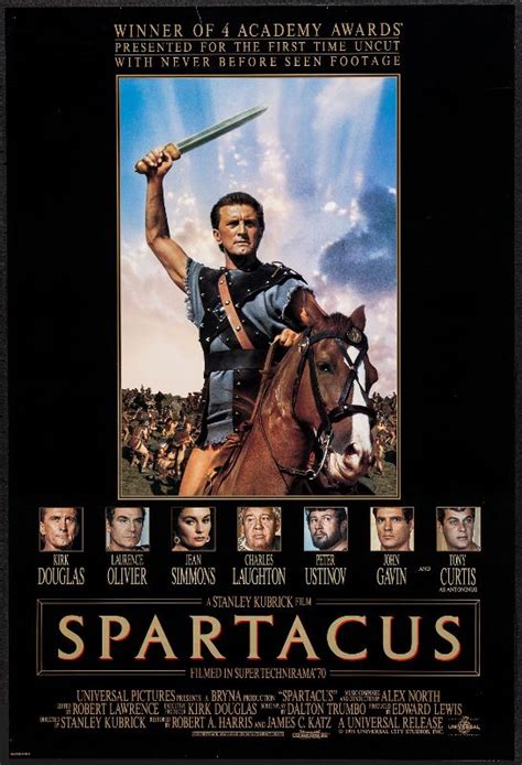 Spartacus R1991 Original One Sheet Movie Poster Hollywood Movie