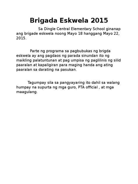 Halimbawa Ng Feature Writing Sa Filipino
