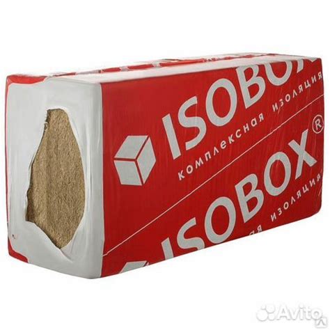Утеплитель Каменная вата isobox Экстралайт 100 мм купить в Черноголовке ...
