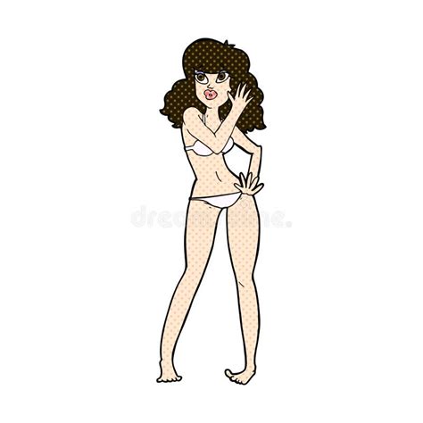 Sexy Bikini Babe Cartoon Stock Illustrations 38 Sexy Bikini Babe