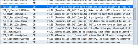 Mv Use Yanfly Skill Mastery To Flip A Switch Rpg Maker Forums