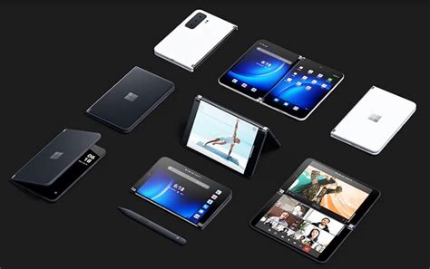 微软创新支架新专利，下一代 Surface Duo Fold 或采用柔性折叠屏 发烧友