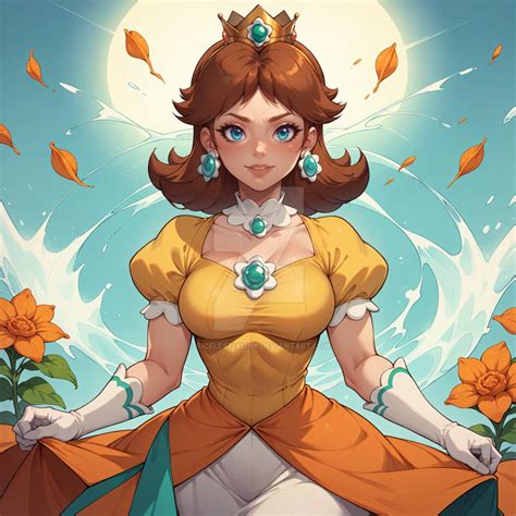 Princess Daisy Super Mario By Aicelestialink On Deviantart