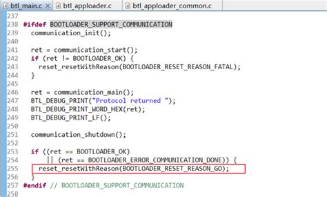 Bootloader Apploader Not Auto Booting Into Newly Uploaded Application