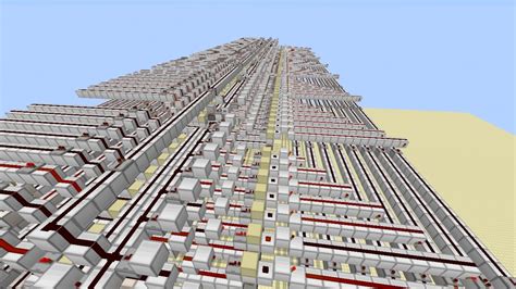 8 Bit Binary Number Storage System With 8 Bytes Of Storage Minecraft Map