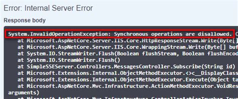 Error Synchronous Operations Are Disallowed Makolyte