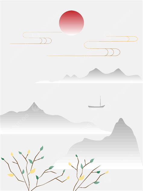 벡터 복고풍 고전 풍경화 배경 배경 화면 및 일러스트 무료 다운로드 Pngtree