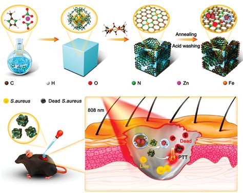 Construction Of Interlayer Coupling Diatomic Nanozyme With Peroxidase‐like And Photothermal