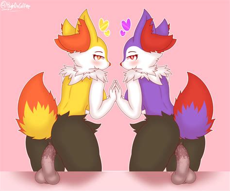 Rule 34 Absurd Res Anthro Braixen Dildo Dildo Sitting Duo Female
