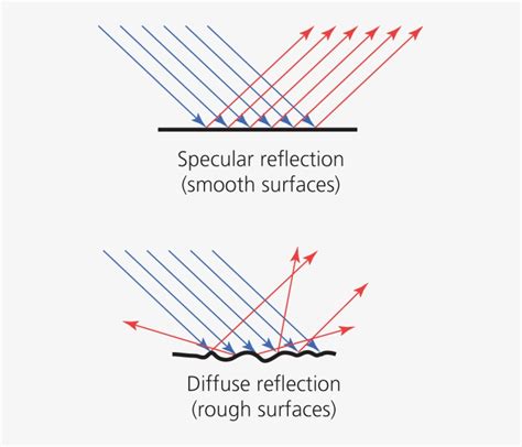 58774 P022a Specular And Diffuse Reflection Gcse 511x623 Png