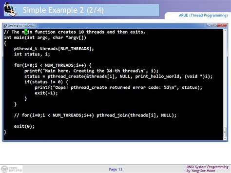 Linuxunix Programming Apue Thread Programming Ppt Download