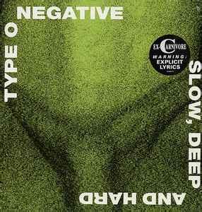 Type O Negative Cover Versions 2019 Green Vinyl Discogs