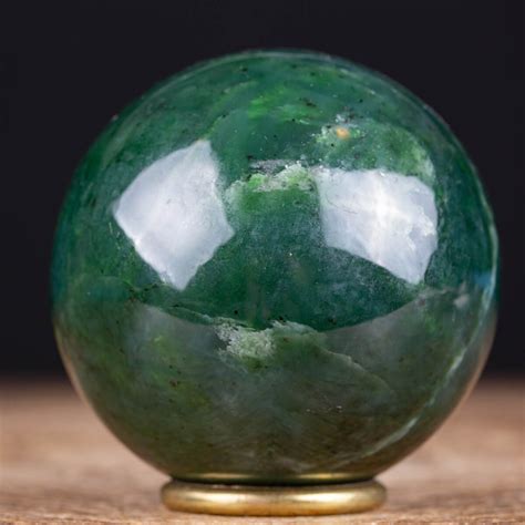 Sphère De Jade Néphrite Sgi 04