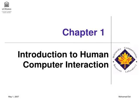 Ppt Introduction To Human Computer Interaction Powerpoint