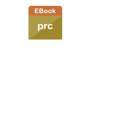 Ebook File Format Prc Extension Icon Download On Iconfinder