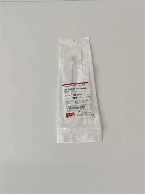 New Cook Medical Tornado Embolization Coil G10413 Exp 2023 02 T28