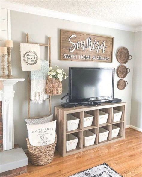Best Farmhouse Living Room Tv Stand Design Ideas Livingroomdecor