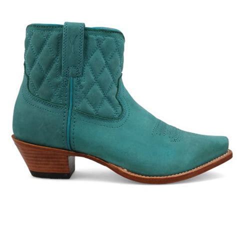 Twisted X Womens Turquoise 6 Steppin Out Bootie