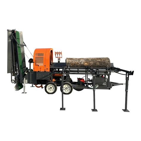 Log Splitter Wood Processor Hydraulic Firewood Length Fixed Wood Processing Machine Log
