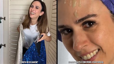 Tatá Werneck Faz Vídeo Satirizando Trend ‘arrume Se Comigo Confira