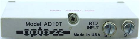 Opto 22 Ad10t Rtd Analog Input Module Refurbished