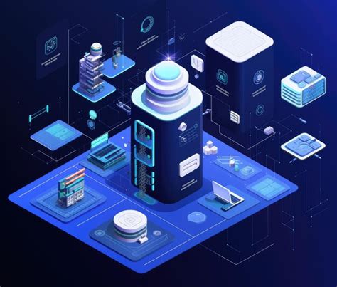Premium Ai Image Isometric Illustration Of Technology And Monitor