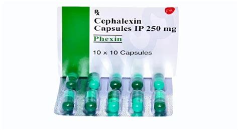 250mg Phexin Cephalexin Capsule At ₹ 155 Strip Cephalexin Capsule In
