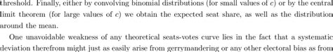 Classification Error R For The Effective Seat Threshold Classifier