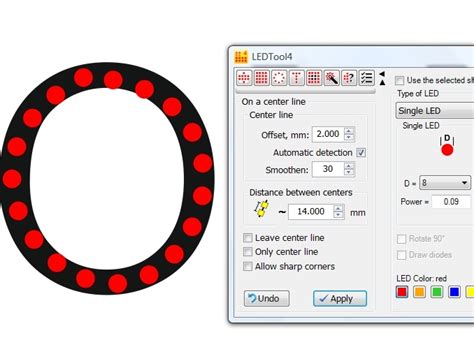 Led Tool 4 Macro Center Line Help Coreldraw Graphics Suite X5