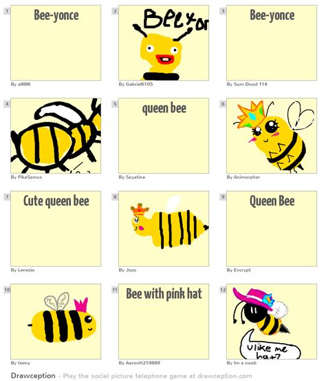 Bee Yonce Drawception