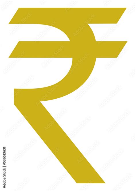 India Currency India Rupee Icon Symbol Inr Format Png Stock Illustration Adobe Stock