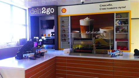 АЗС Шелл оклейка витрины и логотип