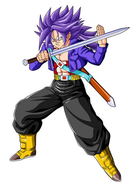 Trunks Ssj4 By Groxkof On Deviantart