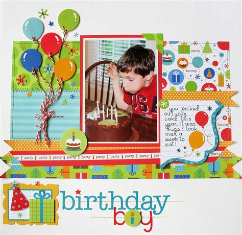 Scrapbook Ideas For Birthday At Margaret Ratliff Blog