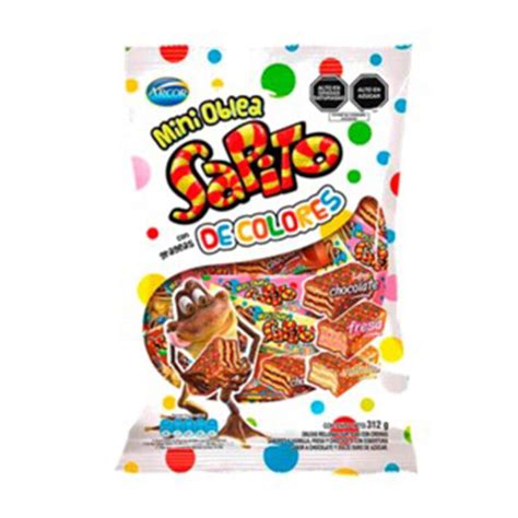 Sapito Mini Oblea Mixto 312 Grs Grupo Alza