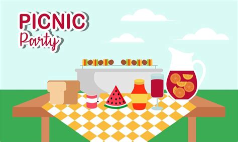 Picnic Border Vector Art Icons And Graphics For Free Download