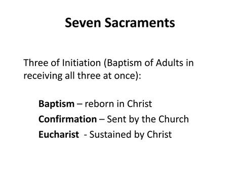 B A P T I S M Outline For Pre Baptism Classes Pptx