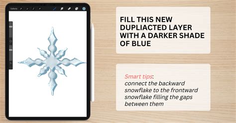 Draw This Simple Snowflake On Procreate Creative Fabrica