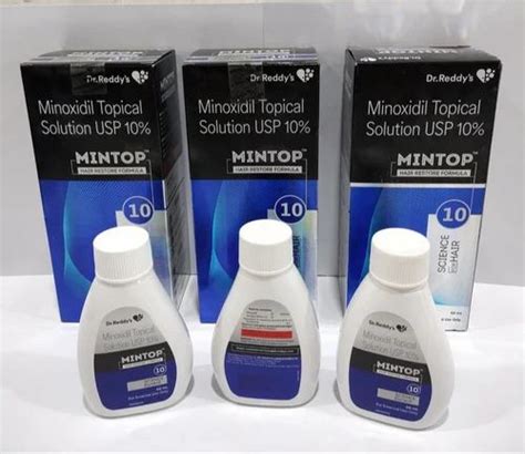 10 Mintop Minoxidil Topical Solution At ₹ 1230piece Minoxidil