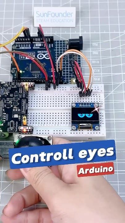 Joystick Controlled Oled Eyes Fun Arduino Project Arduino Arduinoproject Youtube