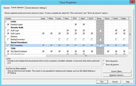 How To Save A SQL Server Trace Template