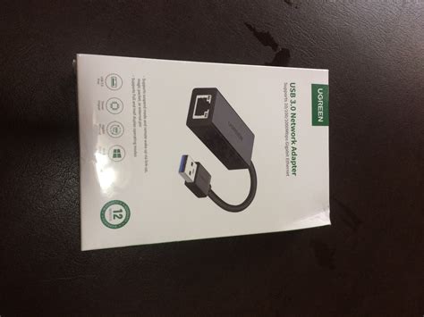 Ugreen Usb Gigabit Ethernet Adapter Unbox Off